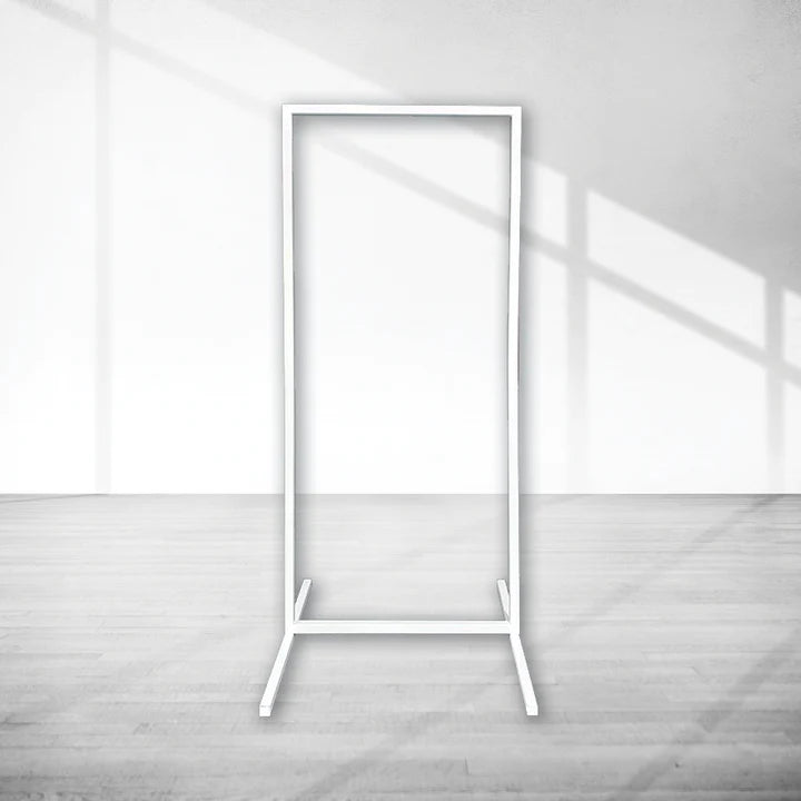 Christchurch Event Hire - White Hanging Signage Stand Frame – Statement ...