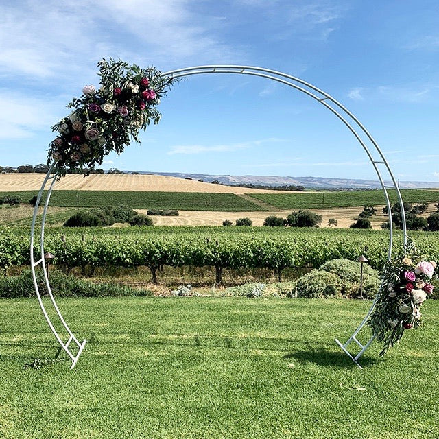 Christchurch Event Decorations - Rounded Metal Arch for Hire ...
