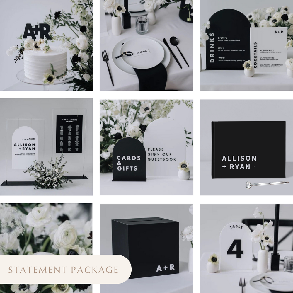 Christchurch Personalised Wedding & Event Signage – Statement Events